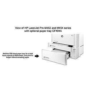 HP LaserJet 550-sheet Feeder Tray (CF404A) White