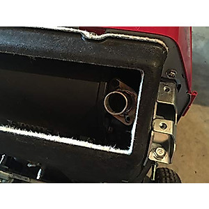 GenExhaust for Honda EU3000iS Generator 1" Steel Exhaust Extension 5 Foot Length.