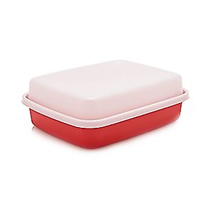 Vintage Tupperware Season Serve Jr. Marinade Keeper Container #1518-4 Paprika