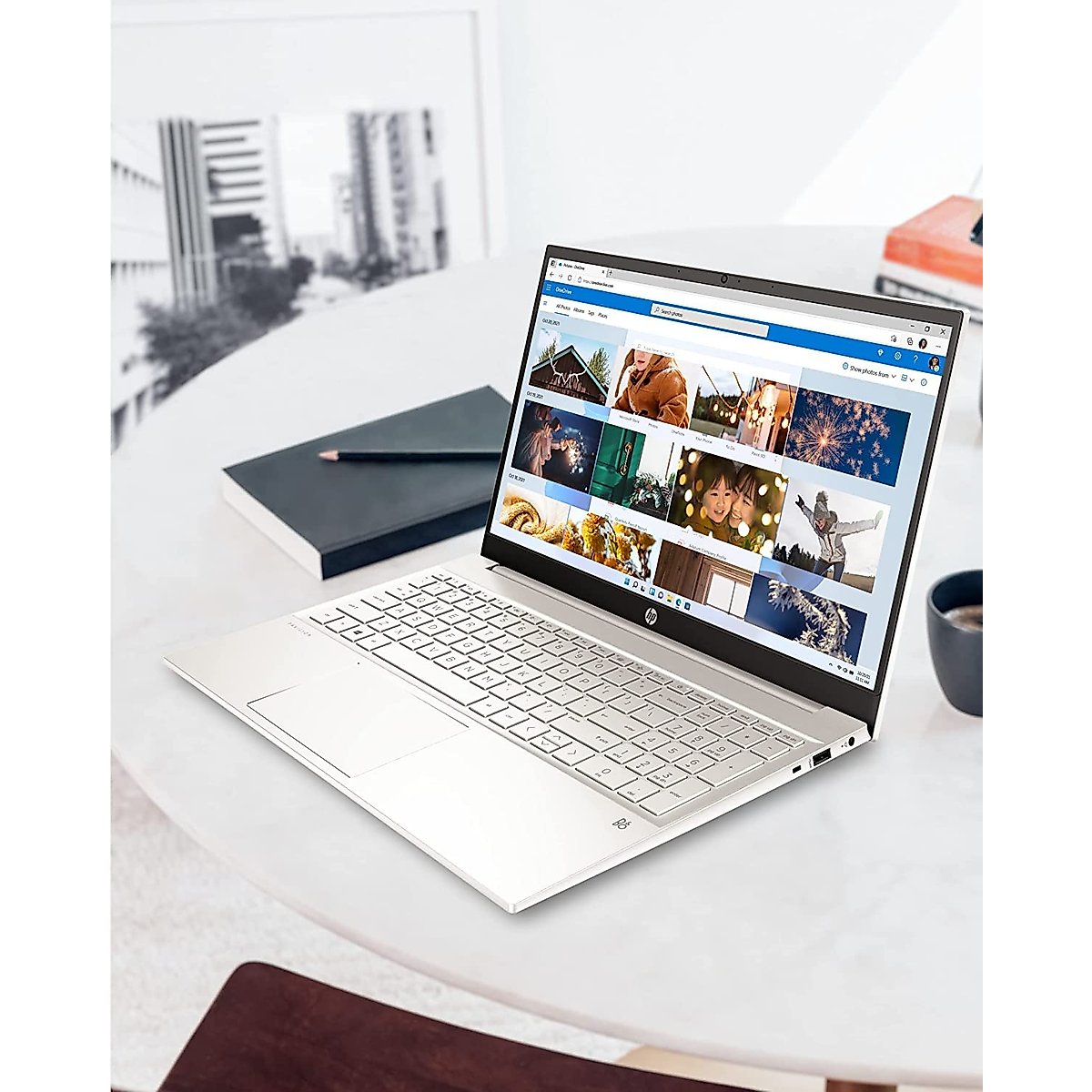 HP 2023 Pavilion 15.6" FHD IPS Touchscreen Laptop 12th Intel 12-Core i7-1260P Iris Xe Graphics 16GB DDR4 1TB NVMe SSD HDMI2.0 WiFi AX USB-C Backlit KB Fingerprint Windows 11 Home w/RE Accessories