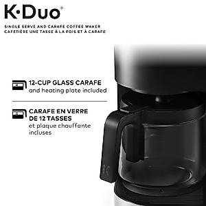 K-Duo Single Serve and Carafe Coffee Maker