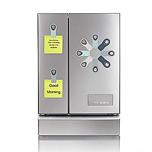 Chip Clips with Magnetic, LYGZTing 10 Pcs Chip Clips, Food Clips,Chip Clips Bag Clips Food Clips Chips Clips Refrigerator Magnet Clips, Storage with Air Tight Seal Grip, Snack Bags, Food Bags