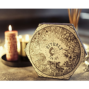 ACORUS | Rituals Tea Set | Natural Assorted Tea Hamper Box | Tea Gift Set of 6 Different Teas | Herbal and Fruit Tea Sampler | Tea Variety Pack | 60 Tea Bags