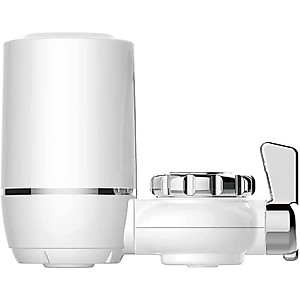 Waterdrop WD-FC-01 NSF Certified Basic Faucet Filter, 320-Gallon Carbon Fiber Faucet Filtration System, Tap Water Filter, Reduces 93% Chlorine, Bad Taste and Odor with One Filter