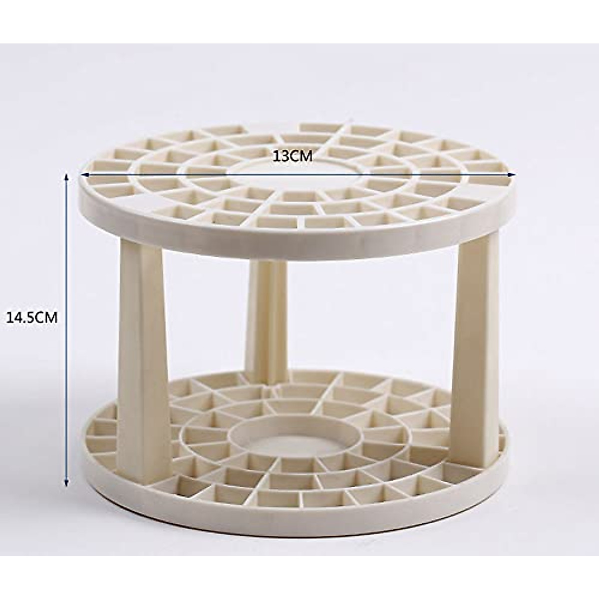 Youfui 49 Holes Paint Brush Holder Stand-Artist Paint & Makeup Brushes Holder for Pens, Pencils or Small Tools