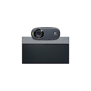 Logitech C310 Webcam - Black - USB 2.0-1 Pack(S)