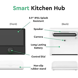 Multo By CookingPal, Smart Compact Countertop Multi-Functional Food Processor With Guided Recipes | WiFi Built-In | Chop, Knead, Steam And Cook All-In-One Cooker. (Renewed)