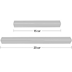 Htanch SG538 (13-Pack) Stainless Steel Flavorizer Bars Replacement for Weber 7538 9813 Weber Genesis 1000-5500, Platinum I & II Gas Grills