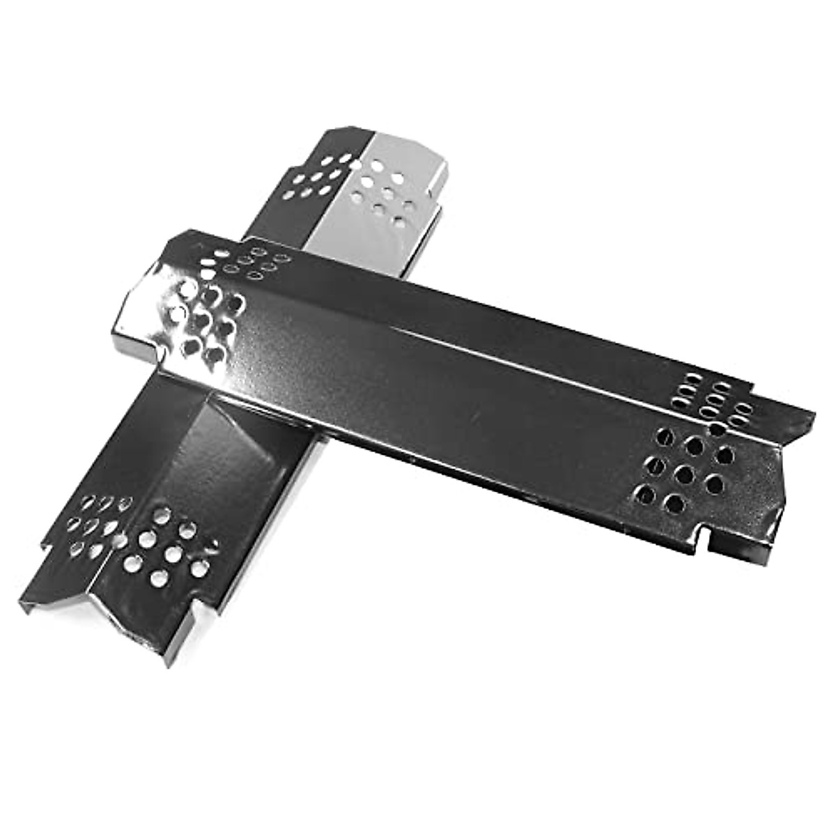 Hongso 14 9/16" Porcelain Steel Heat Plates Replacement for Home Depot Nexgrill 720-0830H, 5 Burner 720-0888, 720-0888N,720-0882A, 720-0882S, 6 Burner 720-0896B, 720-0898 Gas Grill (5-Pack)