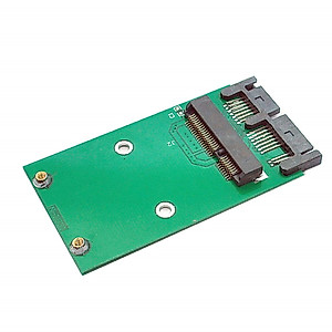 TOPSUKE mSATA Mini PCI-E SSD to 1.8inch microSATA 7+9 16pin Convert Adapter Add on Cards PCBA for SSD Hard Disk