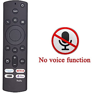 NS-RCFNA-19 NS-RCFNA-21 Replacement IR Remote fit for Insignia Fire TV/Toshiba Fire TV NS-50DF710NA19 NS-43DF710NA19 NS-50DF711SE21 NS-55DF710NA19 43LF621U21 32LF221U19 50LF621C21 55LF621C19