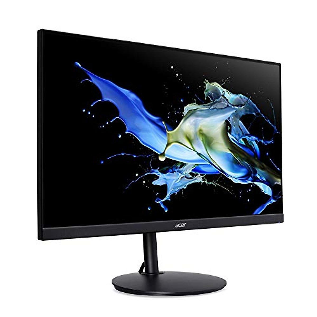 acer CBA242Y Abmiprx 23.8" Full HD (1920 x 1080) Zero Frame Home Office Monitor | AMD Radeon Free Sync | 1ms VRB | 75Hz Refresh | Height Adjustable Stand with Tilt & Pivot (Display, HDMI & VGA Ports)