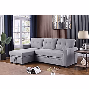 Devion Furniture Angel Sofas, Light Gray