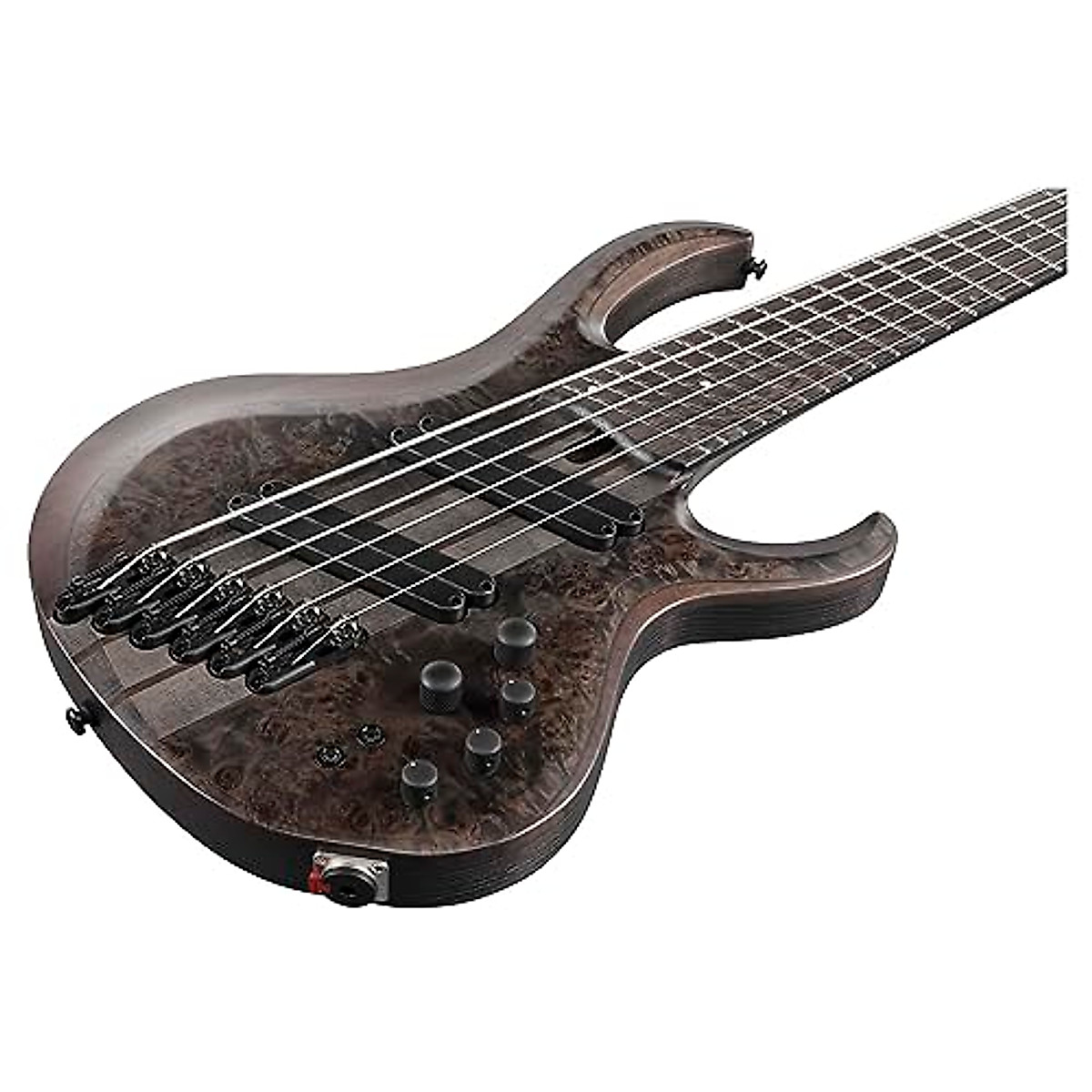 Ibanez BTB806MS 6-string Bass Guitar - Transparent Gray Flat