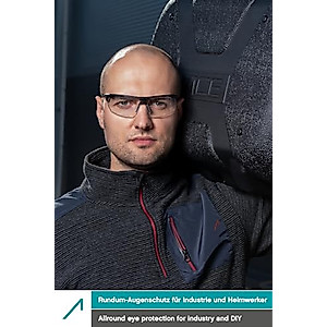 ACE Evo Safety Glasses - Tactical Glasses with Anti-Fog Coating - ANSI Z87.1 - for Work & for Airsoft, Paintball etc.