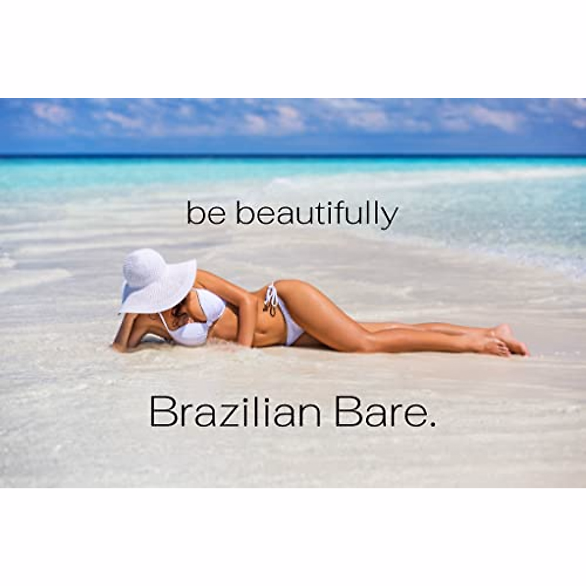 Brazilian Bare Tropical Coconut Extra Moisturizing Shave Syrup – Preferred Over Traditional Womens Shave Creams And Womens Shave Gels