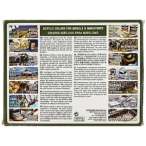 Model Color Paint Set - WWII German Colors