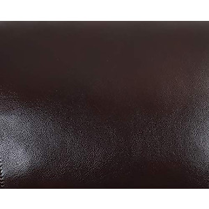 Amazon Brand – Ravenna Home Oakesdale Contemporary Glider Recliner, 35.4"W, Faux Leather, Dark Brown