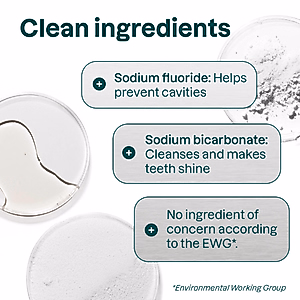 ATTITUDE Toothpaste with Fluoride, Prevents Tooth Decay and Cavities, Vegan, Cruelty-Free and Sugar-Free, Complete Care, Spearmint, 4.2 Oz