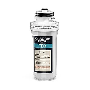 Frizzlife TD-3 Replacement Filter Cartridge For RO-K3 Under Sink Reverse Osmosis Water Filter - 3rd Stage