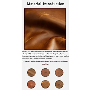 SANRILY Leather Key Fob Cover for Volvo XC60 S60 S80 V40 V60 V70 XC70 Keyless Entry 6 Button Remote Key Case Shell Black