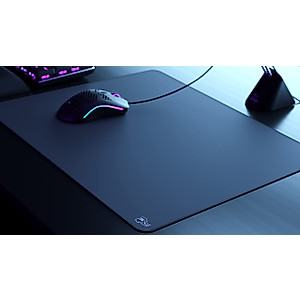 Glorious Elements Mousepad - XL Mouse Pad - Glass Infused Flexible Cloth Computer Desk Pad for Speed Gaming 15"x17" (ICE)