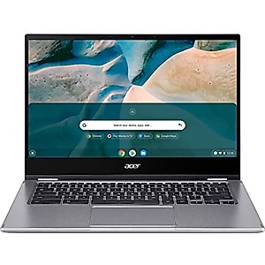 Acer Chromebook Spin 514 Convertible Laptop, 14” Full HD Touchscreen Ryzen 3 3250C, 4GB DDR4 Memory, 64GB eMMC Flash Memory
