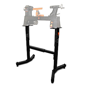 WEN LA8800 225-Pound Capacity Height Adjustable Steel Lathe Stand