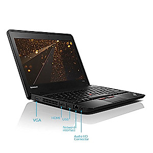 Lenovo Laptop 11.6 Inch X130E AMD E450 1.65GHz 4GB DDR3 Ram 320GB Hard Drive Windows 10 Home (Renewed)
