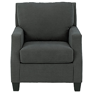 Signature Design by Ashley Bayonne Modern Arm Chair, Dark Gray