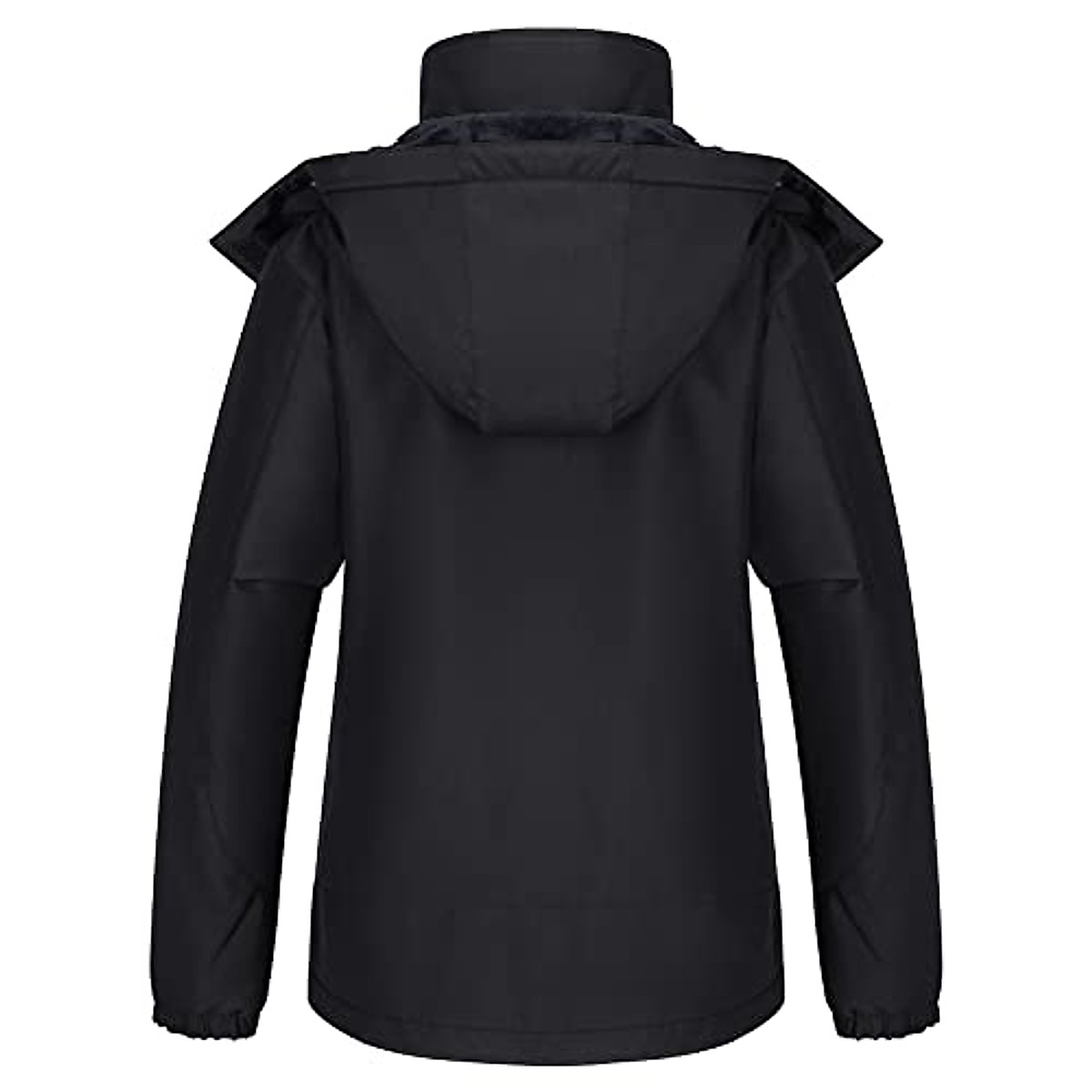 CAMEL Women's Warm Winter Ski Jackets Waterproof Snow Coat with Hood Mountain Windproof Rain Jacket