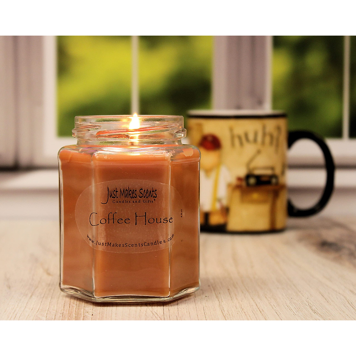 Coffee House Scented Soy Blend Candle | Fresh Coffee Smell | Hand Poured in The USA