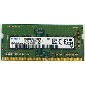 SpotMarket 8GB DDR4 3200MHz PC4-25600 1.2V 1Rx8 260-Pin SODIMM Laptop RAM Memory Module M471A1K43EB1-CWE