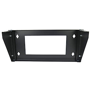 CNAweb Folding 2U 19-Inch Steel Wall Mountable Simple Vertical Rack and Server Rack