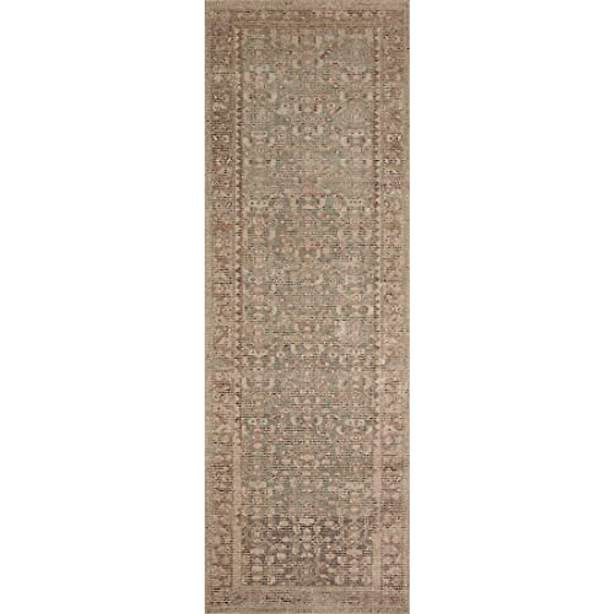 Loloi Angela Rose x Aubrey Collection AUB-04 Sage/Bark, Traditional 7'-6" x 9'-6" Area Rug