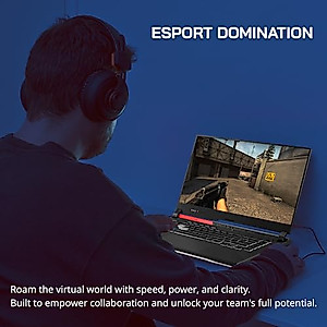 ASUS ROG Strix G15 Gaming Laptop, 15.6" QHD 165Hz Display, AMD Ryzen 9 5980HX, 64GB RAM, 2TB PCIe SSD, RGB Backlit Keyboard, Radeon RX 6800M, Win 11 Pro, Black, 128GB Hotface Extension Set