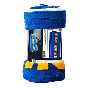 Bioworld Blockbuster Fleece Throw Blanket