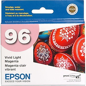 Epson UltraChrome K3 96 Inkjet Cartridge (Vivid Light Magenta) (T096620)