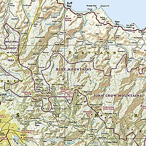 Jamaica Map (National Geographic Adventure Map, 3116)