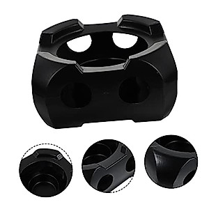 DOITOOL Korean Bbq Grill 1pc Barbecue Stove Camping Burner Portable Charcoal Grill Stove Food Cooking Stove Hotel Supplies Outdoor Aluminum Alloy Black Charcoal Grills