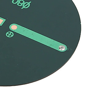 6V Solar Panel Waterproof Circular Solar Panel for Home Outdoor Use