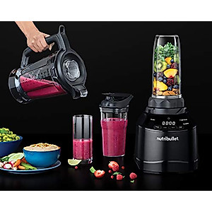 NutriBullet NBF50520 Touch Combo Blender, 64 oz, Black
