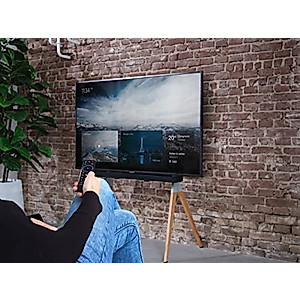 One For All Streamer Remote – Universal Remote Control for up to 3 Devices Infrared Controlled Streamer Boxes TVs and Sound bar – Learning Feature - Backlit Keys - Black – URC7935