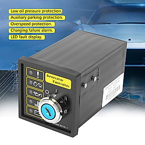 Generator Controller, DSE501K Generator Electronic Controller Start Module Control Panel Manual Start & Stop Module
