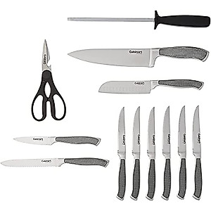 Cuisinart C77SS-13P 13-pc. Graphix Collection Block Set, Stainless Steel