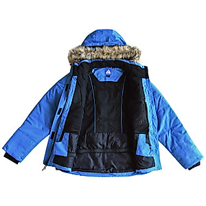 Snow Country Outerwear Womens Plus Size 1X-6X The Aspen Ski Coat Jacket (2X, Blue)