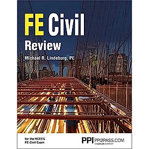 PPI FE Civil Review – A Comprehensive FE Civil Review Manual