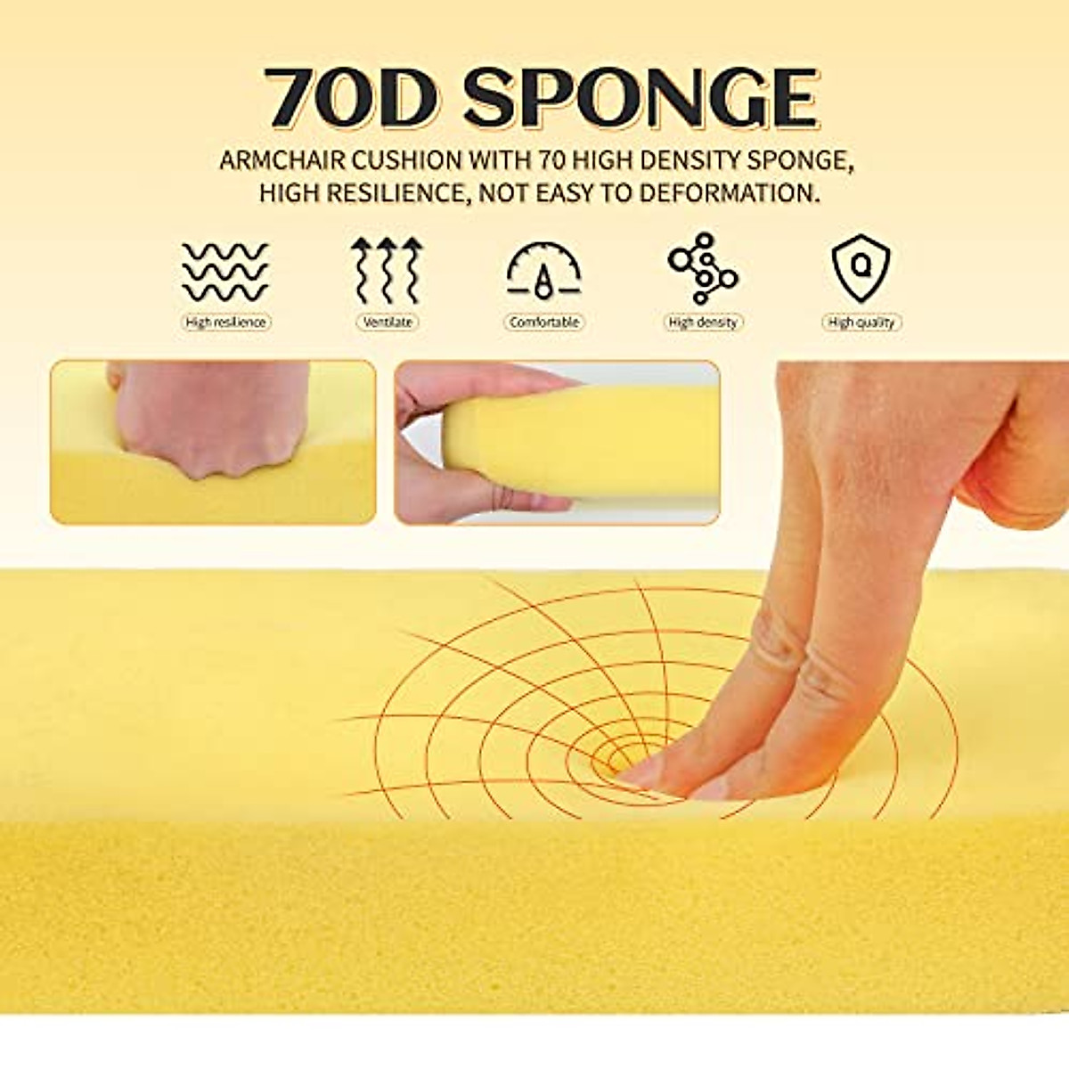 RULAER New Ergonomic Office Chair Arm Pads Super Soft Gaming Chair Accessories Gel Non-Slip Cover Removable Washable Kids Memory Foam Pillow-Help Relieve Elbow Fatigue(Set of 2) (Velvet,Black)