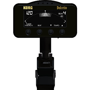 Korg AW3M Dolcetto Clip-On Tuner/Metronome for Orchestral Instruments