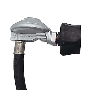 Supplying Demand 2 Foot Hose with Propane Regulator Assembly for BBQ Grills Gas Heaters